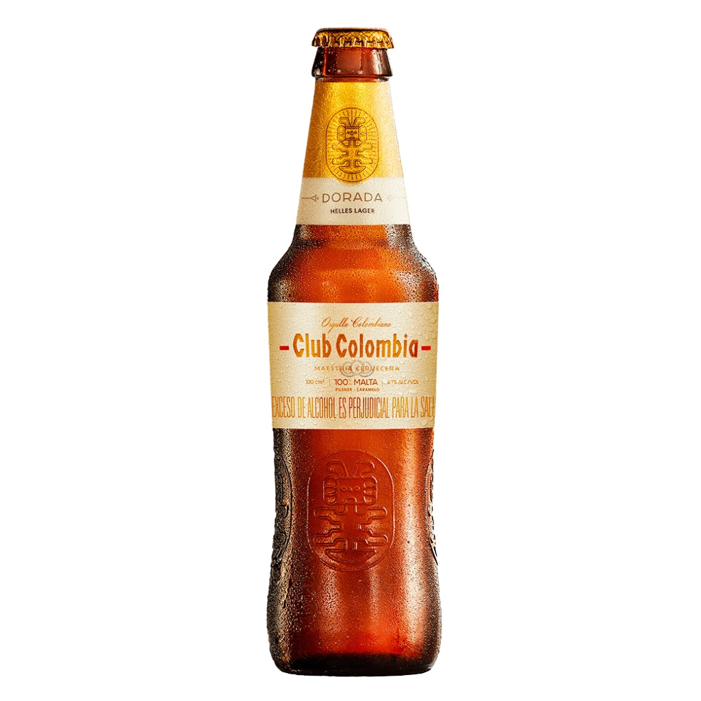 Club Colombia Beer Dorada Bottle(330 ml) – Cheeky Foods