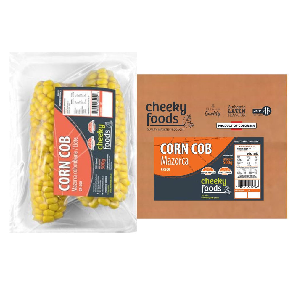 Frozen Corn on the Cob Box (20 x 500g) – Cheeky Foods