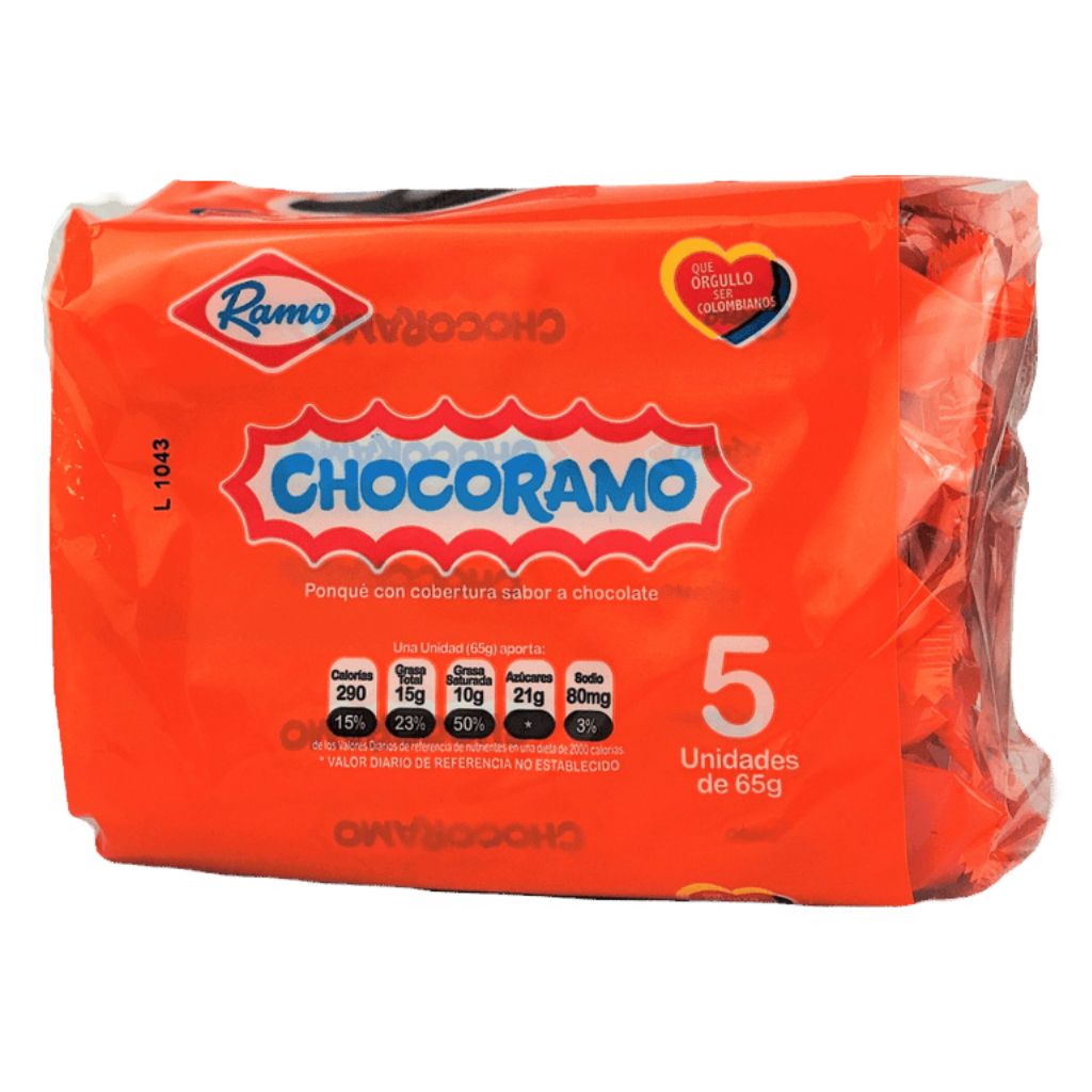 Chocoramo Chocolate Covered Cake Ramo Pack of 5 (325g) – Cheeky Foods