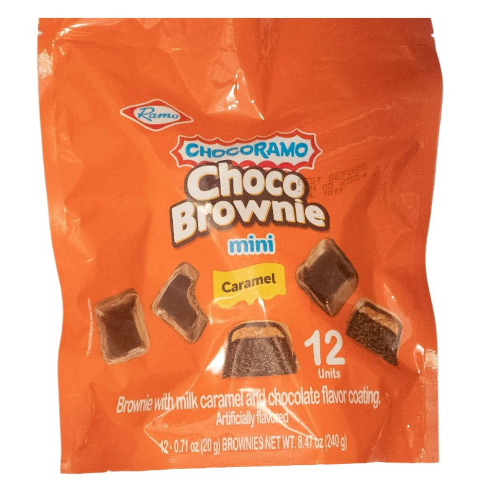 Mini Brownies Caramel Pack x 1 (240g) – Cheeky Foods