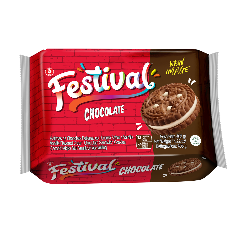 Festival Chocolate Biscuits Pack of 12 (403g) – Cheeky Foods