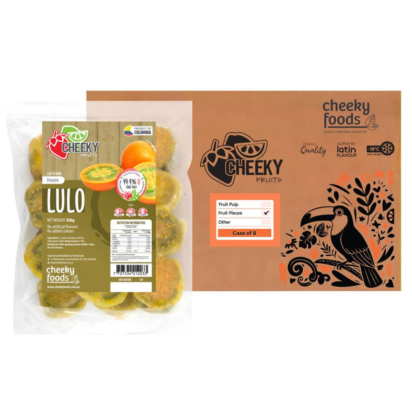 Frozen Lulo Halves Box (8 x 500g) – Cheeky Foods
