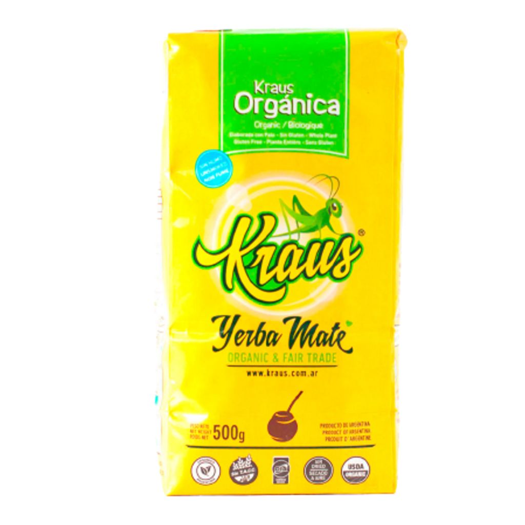 Kraus Organic Yerba Mate (500g) – Cheeky Foods