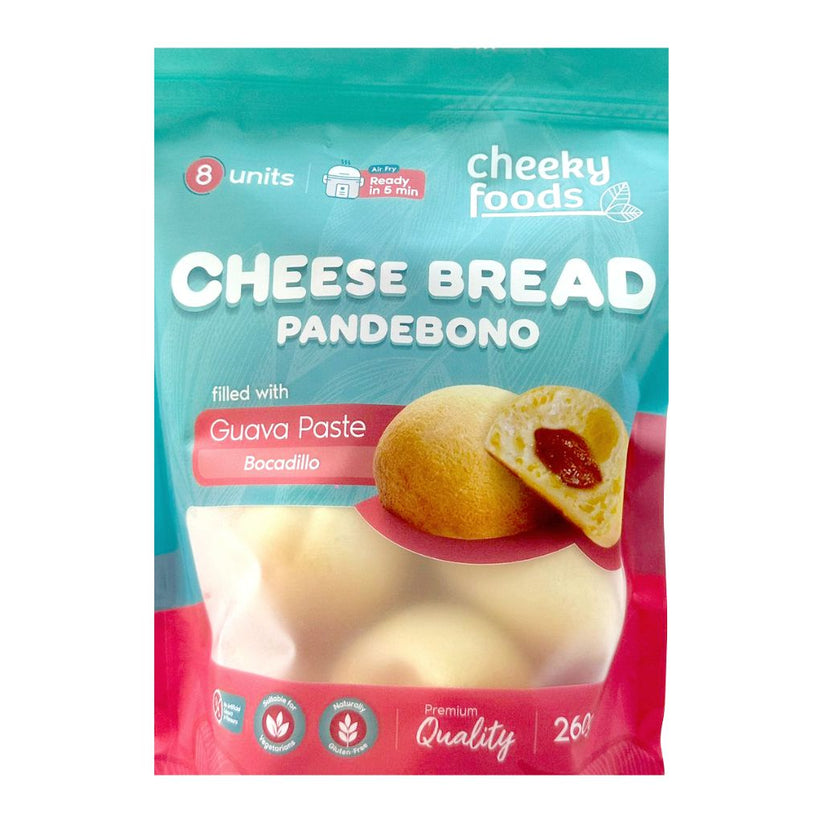 Frozen Pandebono Cheese Bread with Guava x 8 (260g) – Cheeky Foods