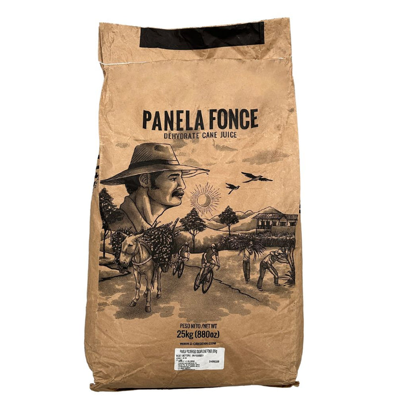 Panela Pulverised Sugar Cane (25Kg) – Cheeky Foods