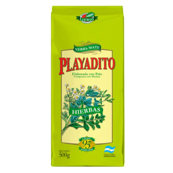 Playadito Hierbas Yerba Mate with Herbs (500g) – Cheeky Foods