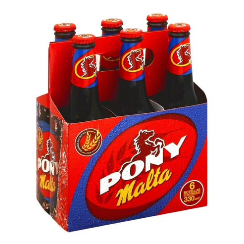 Pony Malta Malt Soft Drink - Six Pack (330 ml) – Cheeky Foods