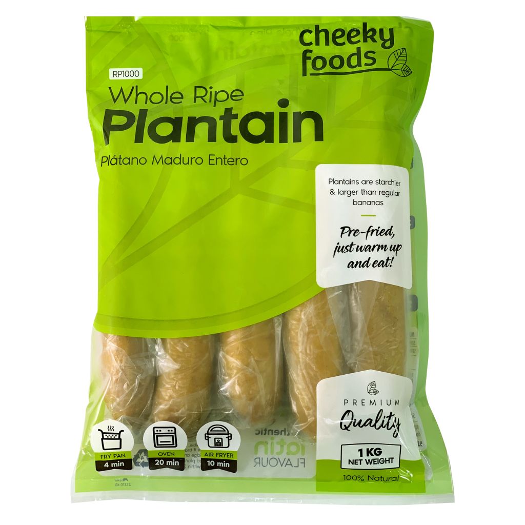 Frozen Whole Ripe Plantain (1Kg) – Cheeky Foods